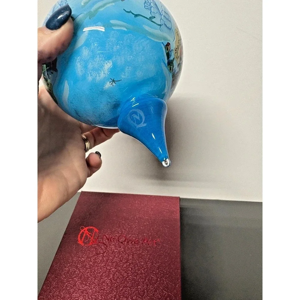 Ne'Qwa Art | Holiday | Used Neqwa Art Jim Shore Reverse Painted Glass ...
